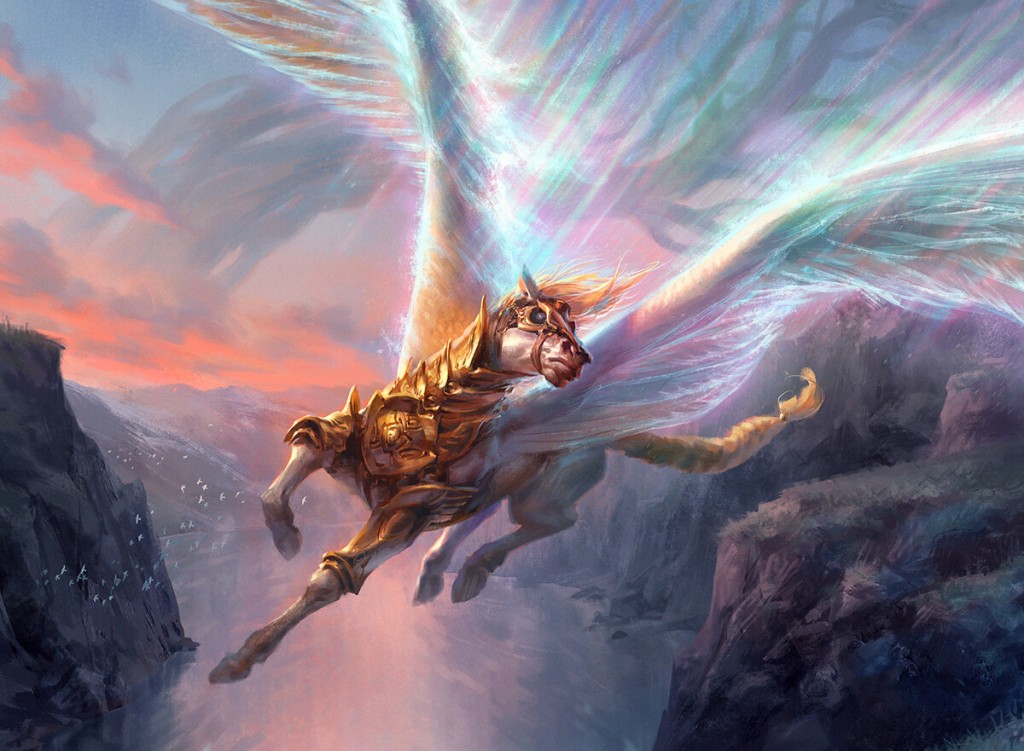 Starnheim Courser MtG Art from Kaldheim Set by Andrew Mar - Art of ...