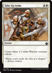 Take Up Arms MtG Art from Battlebond Set by Craig J. Spearing - Art of ...