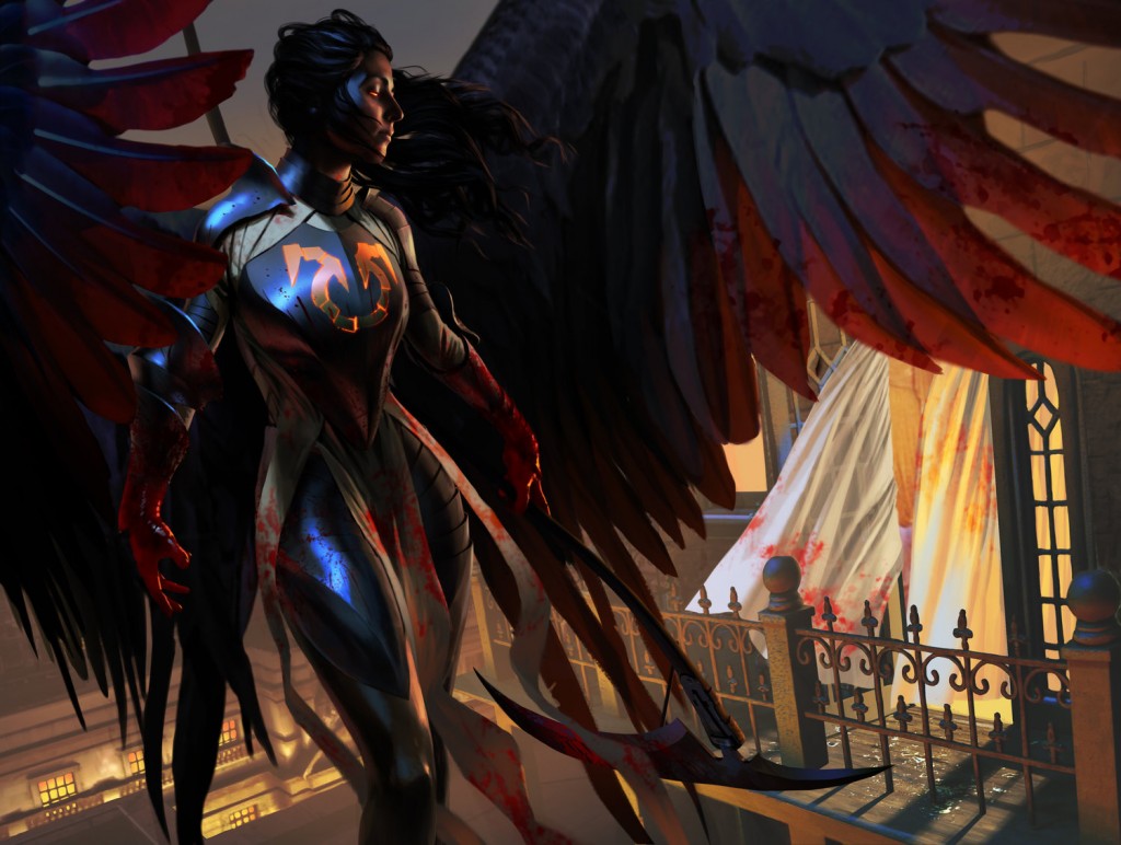 Angel of Deliverance MtG Art from Shadows over Innistrad Set by Joseph ...