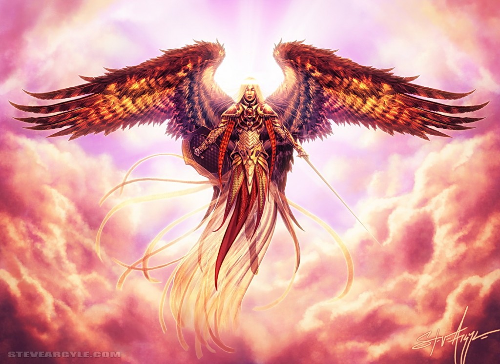 Angelic Arbiter MtG Art from Commander, Jumpstart, Magic 2011 Set by ...