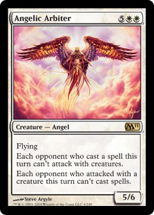 Angelic Arbiter MtG Art from Commander, Jumpstart, Magic 2011 Set by ...