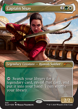 Captain Sisay MtG Art from Secret Lair Set by Magali Villeneuve - Art ...