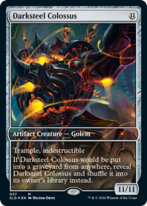 Darksteel Colossus MtG Art from Secret Lair Set by Hector Ortiz - Art ...