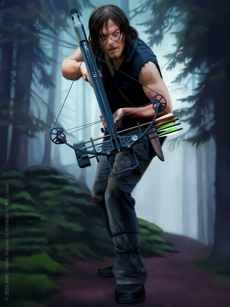 Daryl, Hunter of Walkers MtG Art from Secret Lair Set by Romana ...