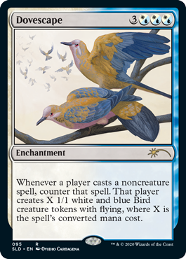 Dovescape MtG Art from Secret Lair Set by Ovidio Cartagena - Art of ...