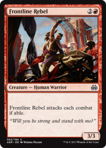 Frontline Rebel MtG Art from Aether Revolt Set by Winona Nelson - Art ...