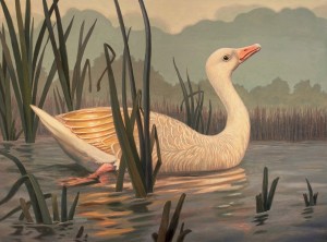 Gilded Goose MtG Art from Secret Lair Set by Allen Douglas - Art of ...