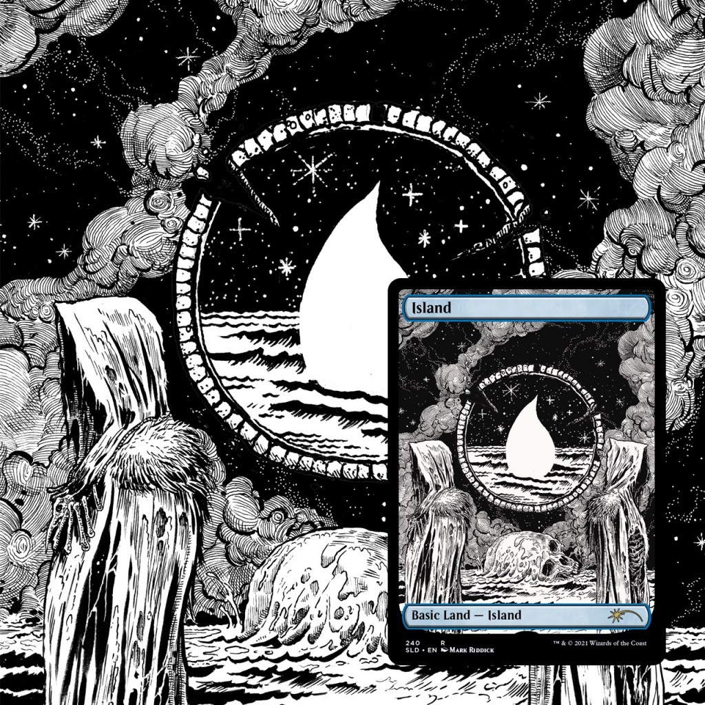 Island MtG Art from Secret Lair Set by Mark Riddick - Art of Magic: the ...
