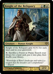 Knight of the Reliquary MtG Art from Conflux, Iconic Masters, Modern ...