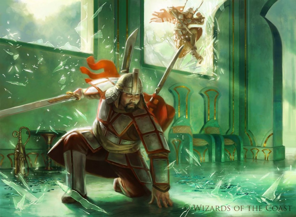Mardu Strike Leader MtG Art from Fate Reforged Set by Jason Rainville ...