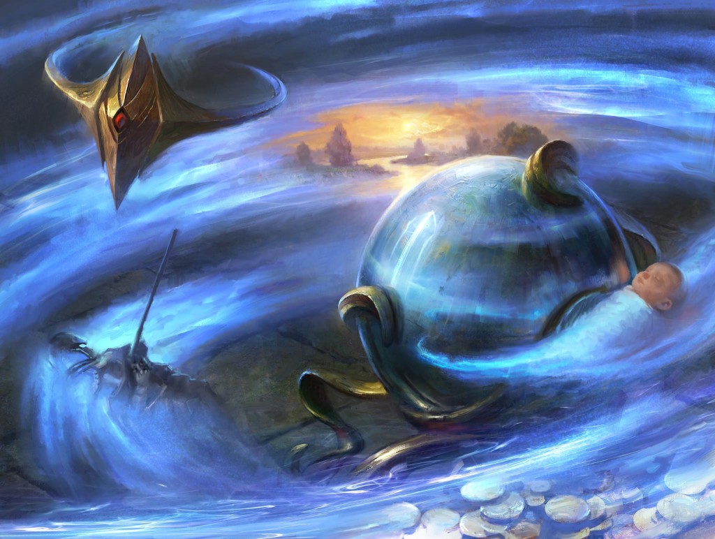 Mind's Desire MtG Art from From the Vault: Lore Set by Adam Paquette - Art of Magic: the Gathering