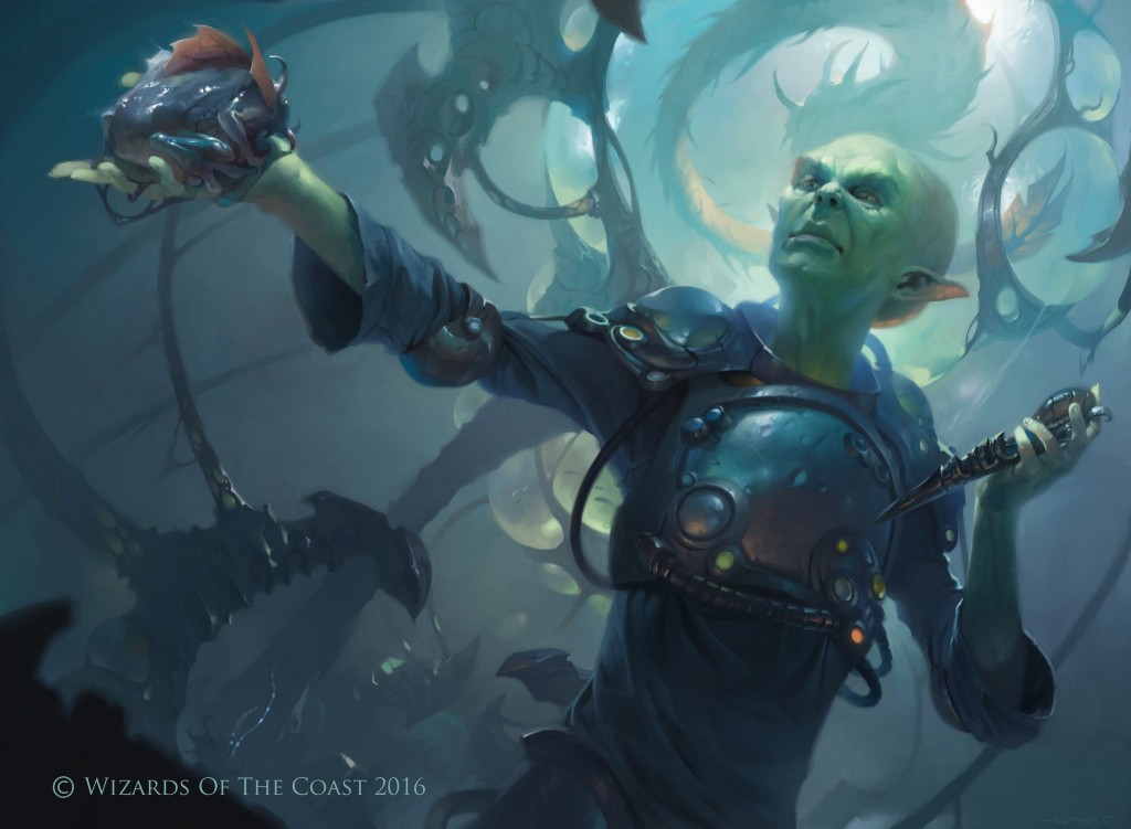 Momir Vig, Simic Visionary MtG Art from From the Vault: Lore Set by ...