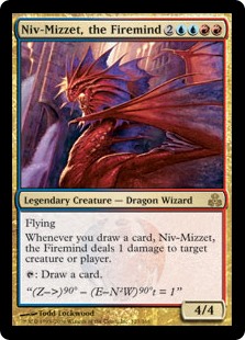 Niv-Mizzet, the Firemind MtG Art from Commander 2017, Guildpact ...