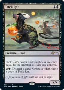 Pack Rat MtG Art from Secret Lair Set by Fiona Hsieh - Art of Magic ...