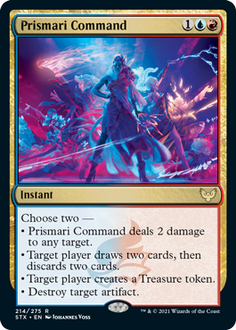 MtG Art: Prismari Command from Strixhaven Set by Johannes Voss - Art of ...