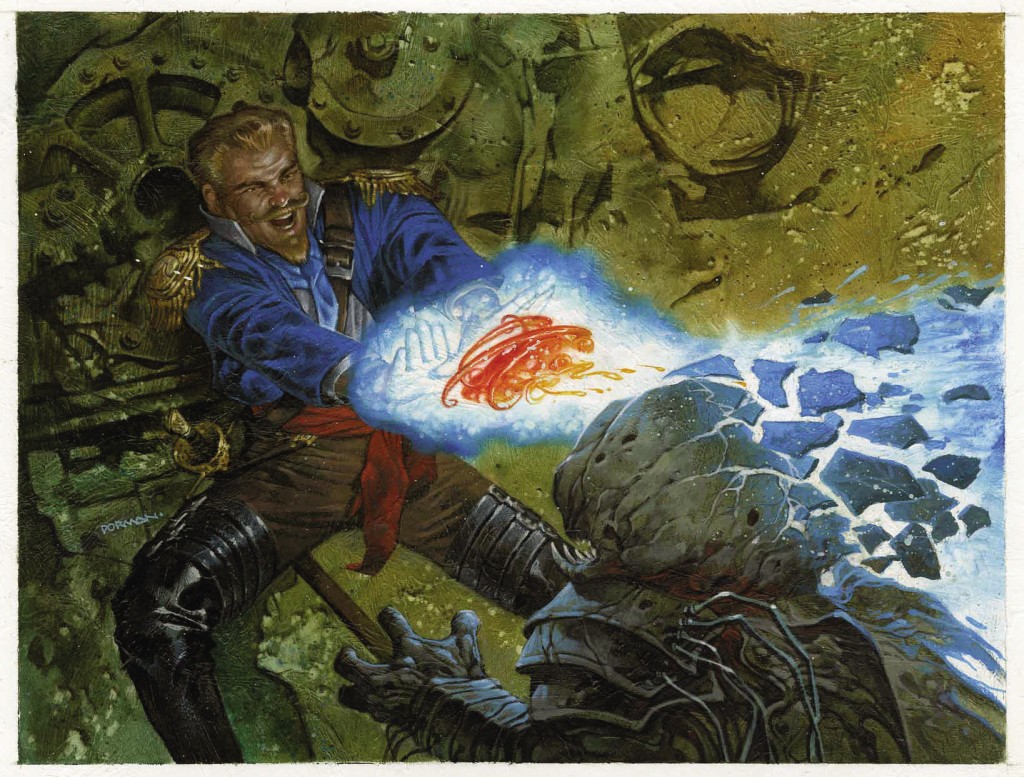 Prophetic Bolt MtG Art from Apocalypse Set by Dave Dorman - Art of ...