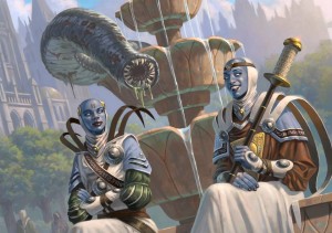 Putrid Leech MtG Art from Duel Decks: Jace vs. Vraska Set by Craig J ...