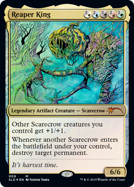 Reaper King MtG Art from Secret Lair Set by Justine Jones - Art of ...