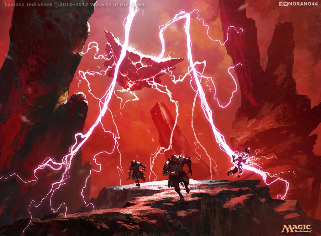 Skizzik MtG Art from Dominaria Set by Tomasz Jedruszek - Art of Magic ...