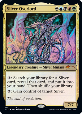 Sliver Overlord MtG Art from Secret Lair Set by Justine Jones - Art of ...