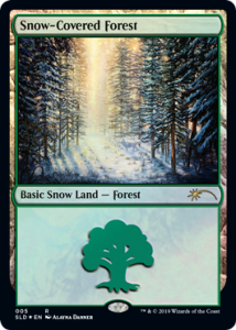 Snow-Covered Forest MtG Art from Secret Lair Set by Alayna Danner - Art ...