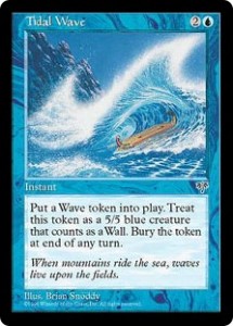 Tidal Wave MtG Art from Duel Decks: Merfolk vs. Goblins, Eternal ...