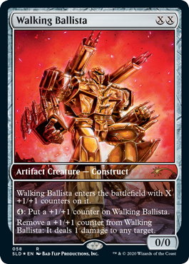 Walking Ballista MtG Art from Secret Lair Set by Bad Flip Productions ...