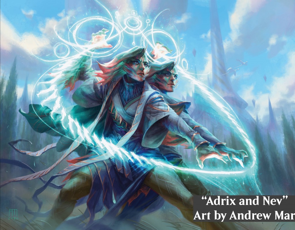 Adrix and Nev MtG Art from Commander 2021, Strixhaven Set by Andrew Mar ...