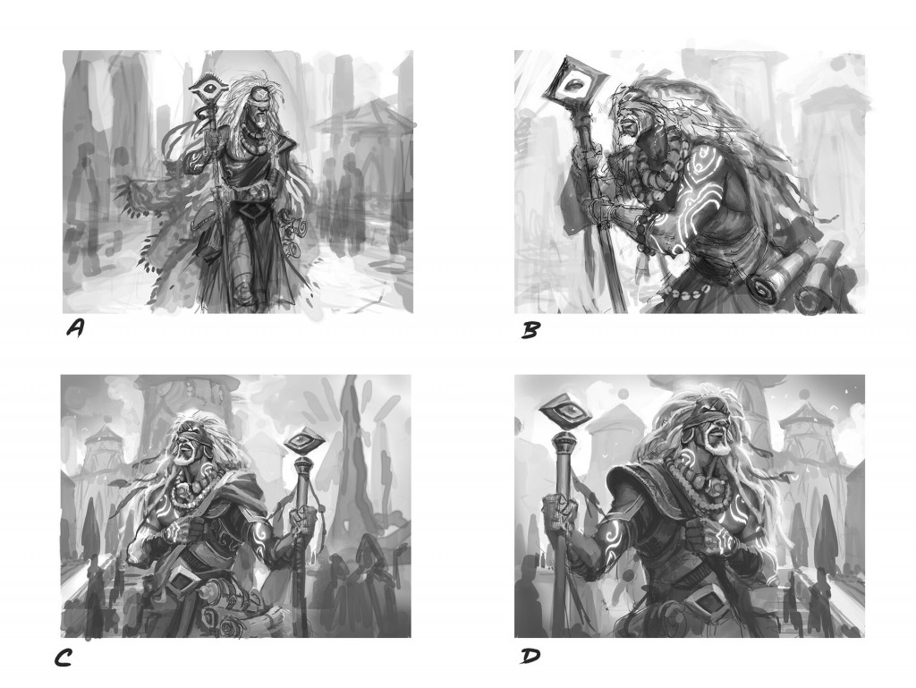 Archmage Emeritus MtG Art from Strixhaven Set by Caio Monteiro - Art of Magic: the Gathering