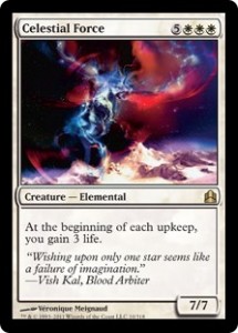 Celestial Force MtG Art from Commander Set by Véronique Meignaud - Art ...