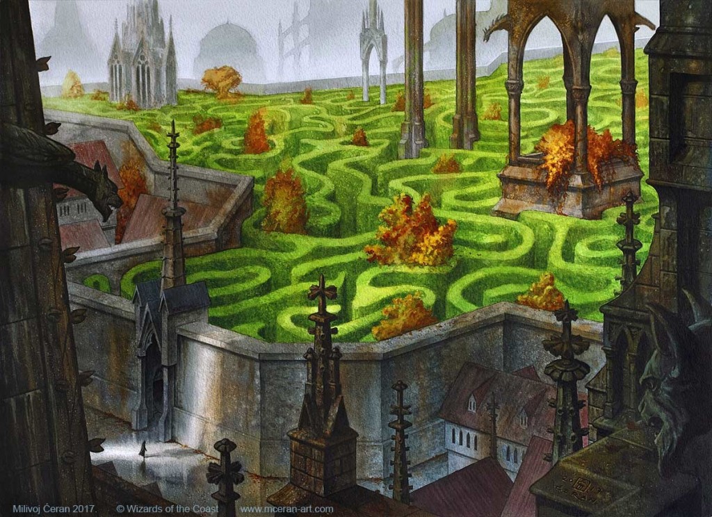 Circuitous Route MtG Art from Guilds of Ravnica Set by Milivoj Ceran ...