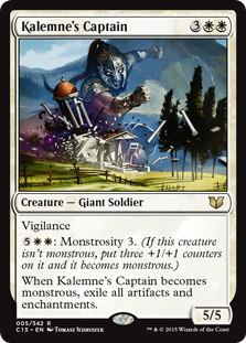 Kalemne's Captain MtG Art from Commander 2015 Set by Tomasz Jedruszek ...