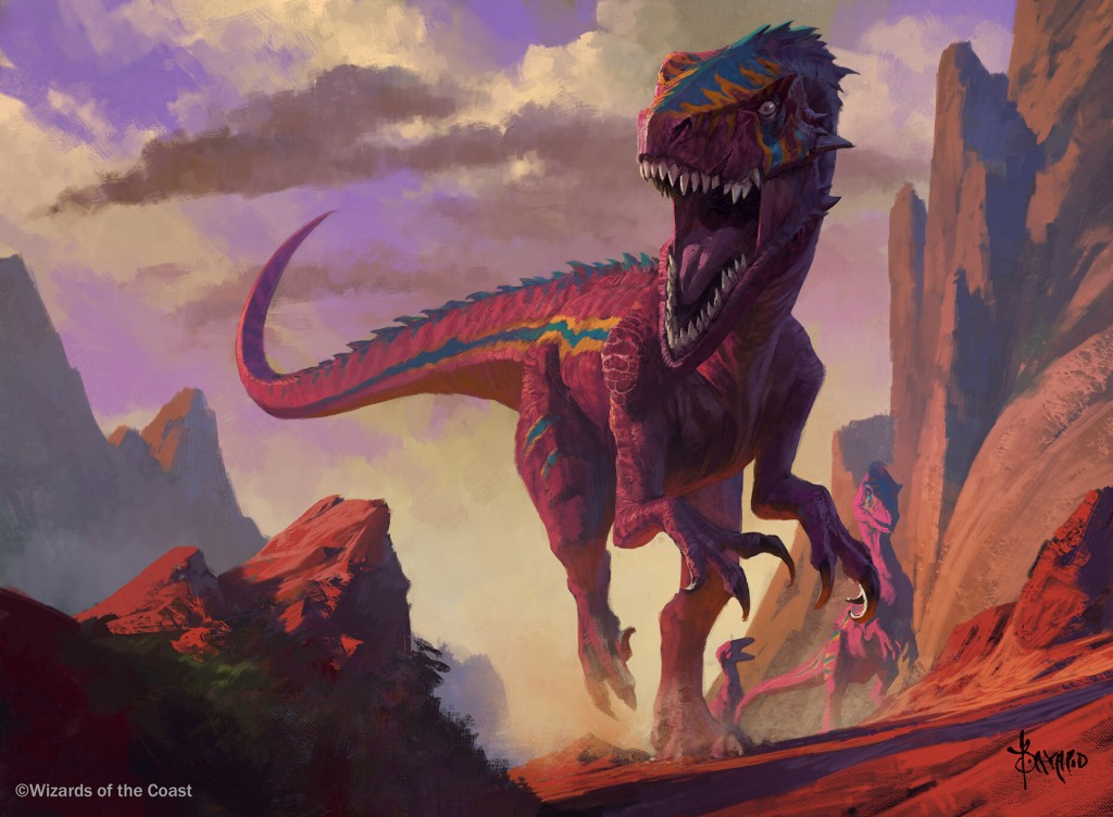 Marauding Raptor MtG Art from Core Set 2020 Set by Bayard Wu - Art of ...