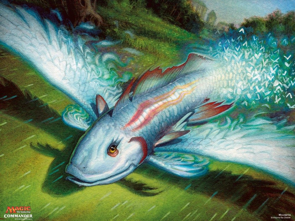 Mulldrifter MtG Art from Commander, Commander 2014, Commander 2015 ...