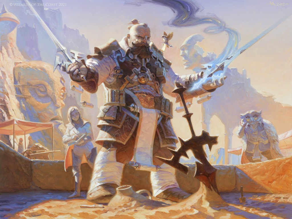 Osgir, the Reconstructor MtG Art from Strixhaven Set by Victor Adame ...