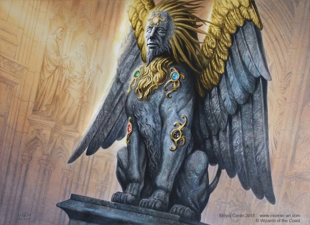 Sphinx of the Guildpact MtG Art from Double Masters, Ravnica Allegiance ...