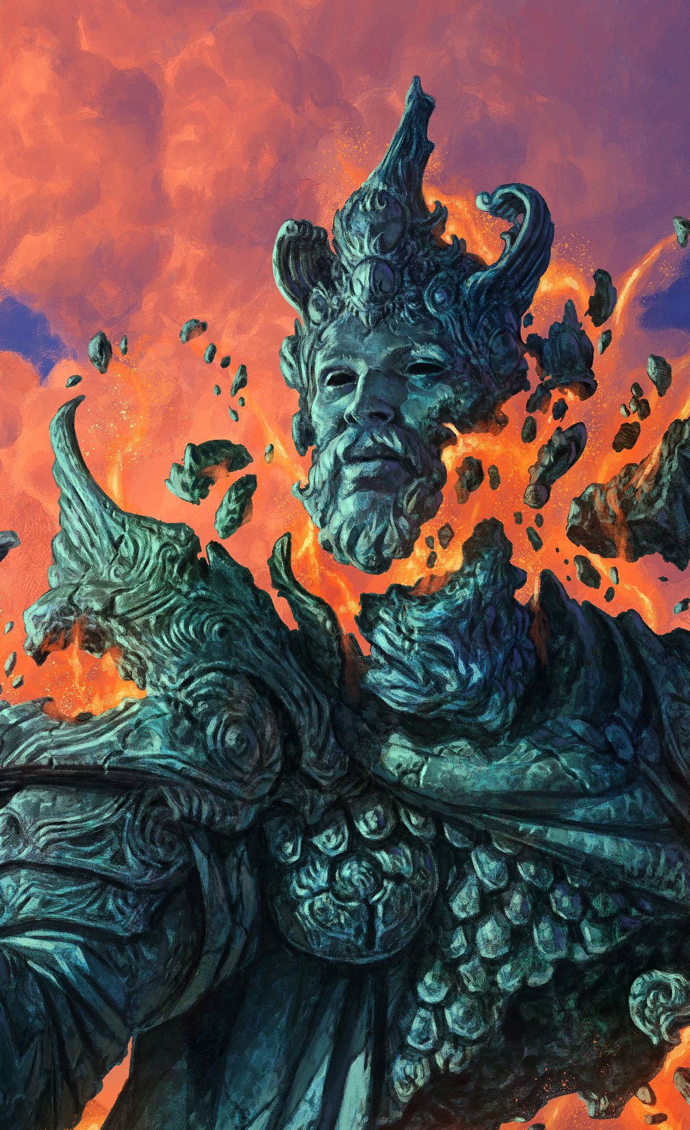 Spirit Token MtG Art from Strixhaven Set by Dave Rapoza - Art of Magic ...