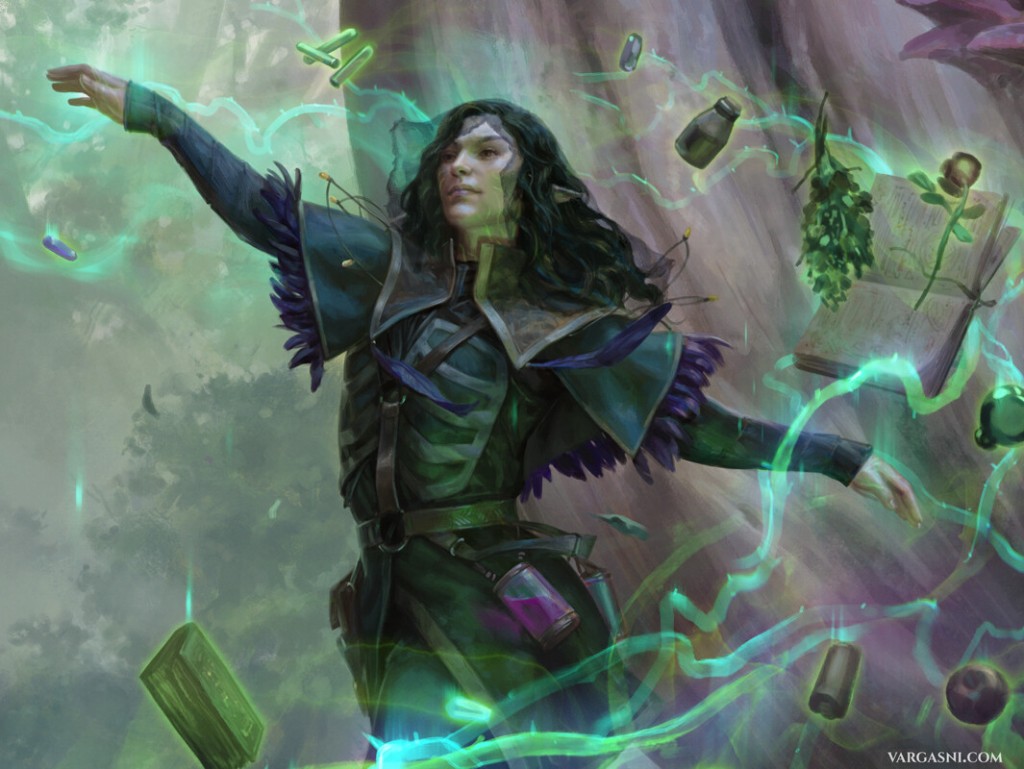 Accomplished Alchemist MtG Art from Strixhaven Set by Randy Vargas ...