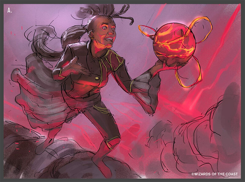 Igneous Inspiration MtG Art from Strixhaven Set by PINDURSKI - Art of ...