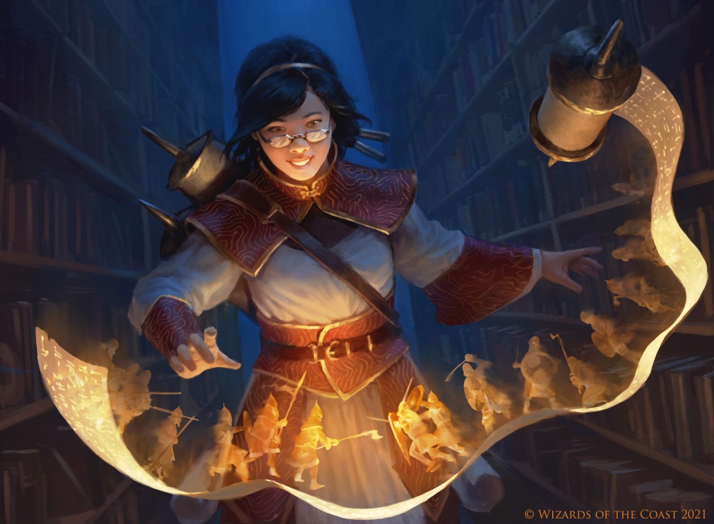 Lorehold Apprentice MtG Art from Strixhaven Set by Manuel Castañón ...