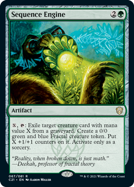 Sequence Engine MtG Art from Commander 2021 Set by Aaron Miller - Art ...