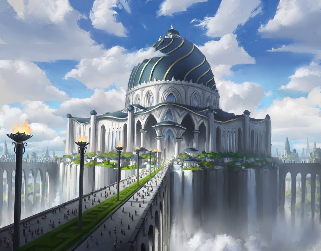 The Biblioplex MtG Art from Strixhaven Set by Piotr Dura - Art of Magic ...