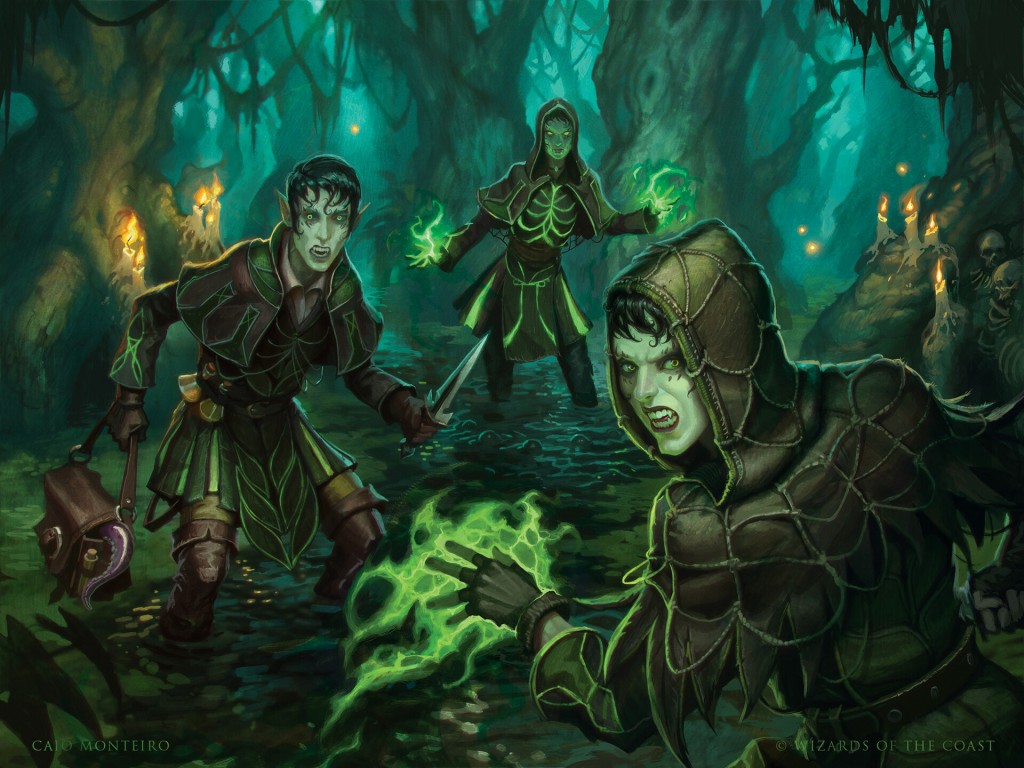 Veinwitch Coven MtG Art from Commander 2021 Set by Caio Monteiro - Art ...