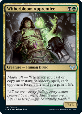 Witherbloom Apprentice MtG Art from Strixhaven Set by Josh Hass - Art ...