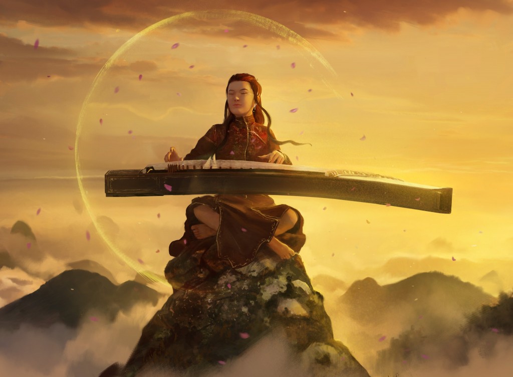 Harmonic Prodigy MtG Art from Modern Horizons 2 Set by Paul Scott ...