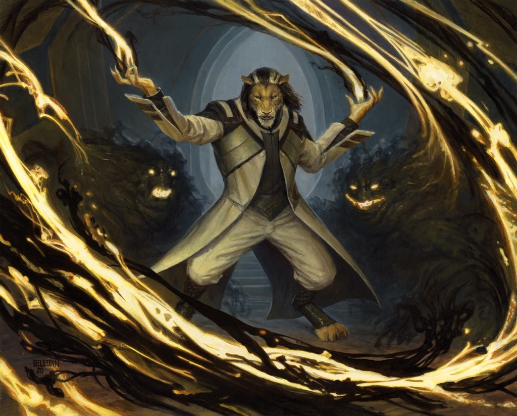 Leonin Lightscribe MtG Art from Strixhaven Set by Steven Belledin - Art ...