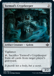 Tormod's Cryptkeeper MtG Art from Modern Horizons 2 Set by Greg Staples ...