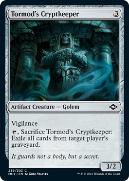Tormod's Cryptkeeper MtG Art from Modern Horizons 2 Set by Greg Staples ...