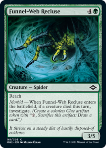 Funnel-Web Recluse MtG Art from Modern Horizons 2 Set by Milivoj Ceran ...