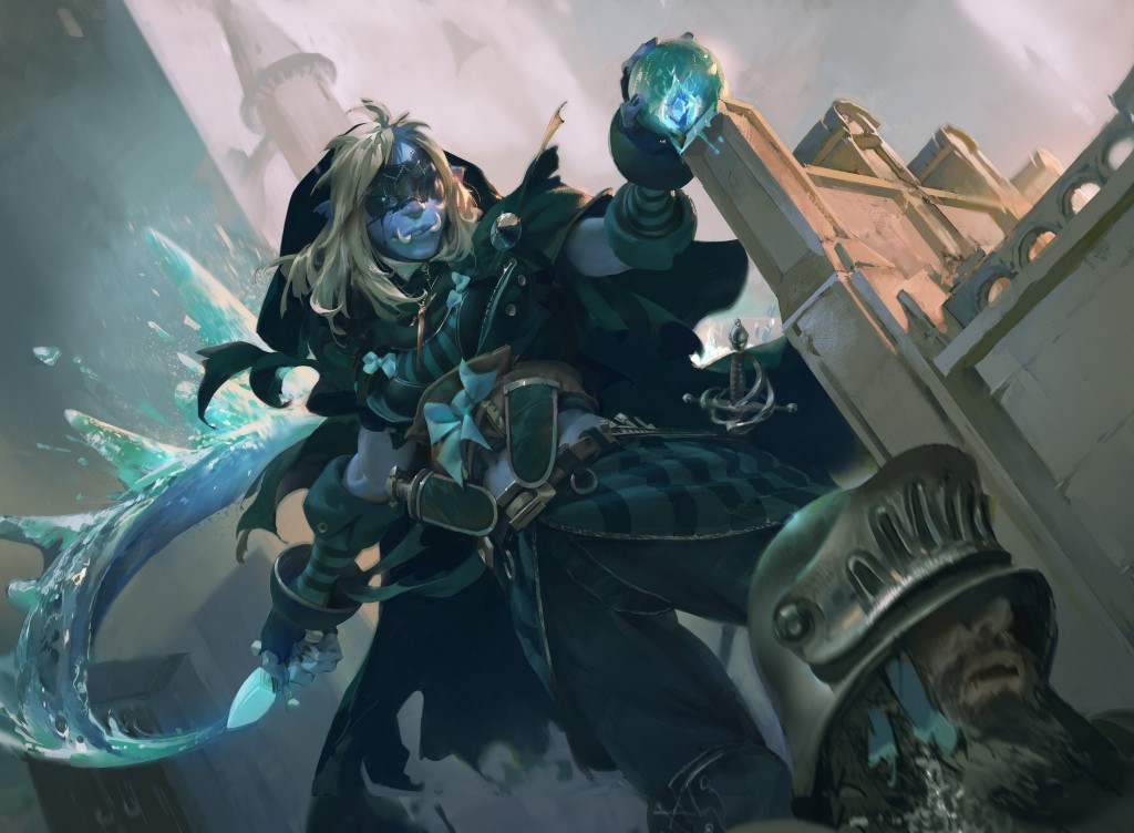 Guild Thief MtG Art From Adventures In The Forgotten Realms Set By Mike guild-thief-mtg-art-from-adventures-in-the-forgotten-realms-set-by-mike